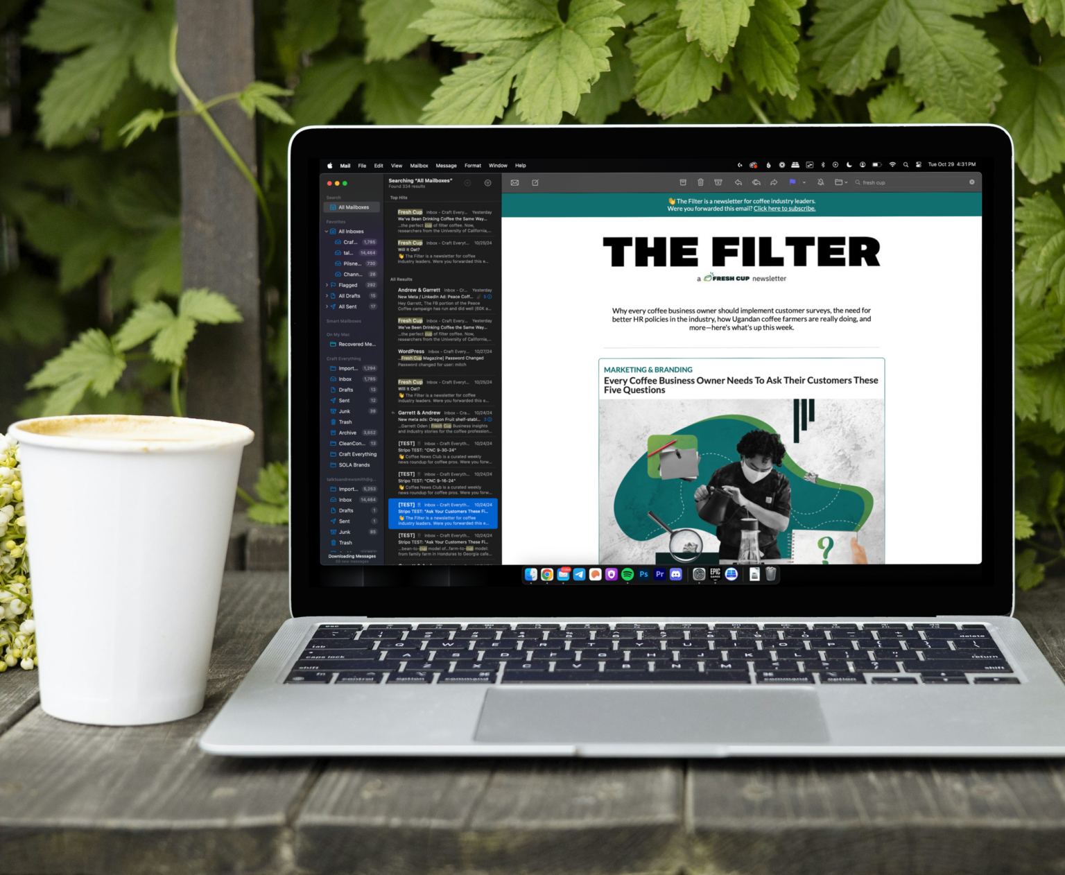 Homepage - Fresh Cup Newsletter Subscription - Fresh Cup Magazine